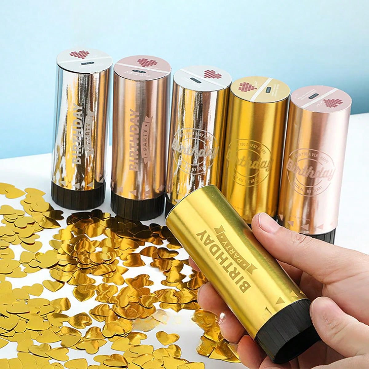 1pc Handheld Confetti Flower Ribbon Sprayer For Weddings, Valentine's ...