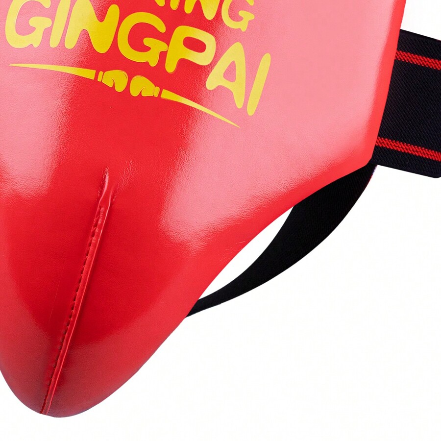 1pc Red & Yellow Boxing Groin Protector For Teenage Boys, Ideal For ...