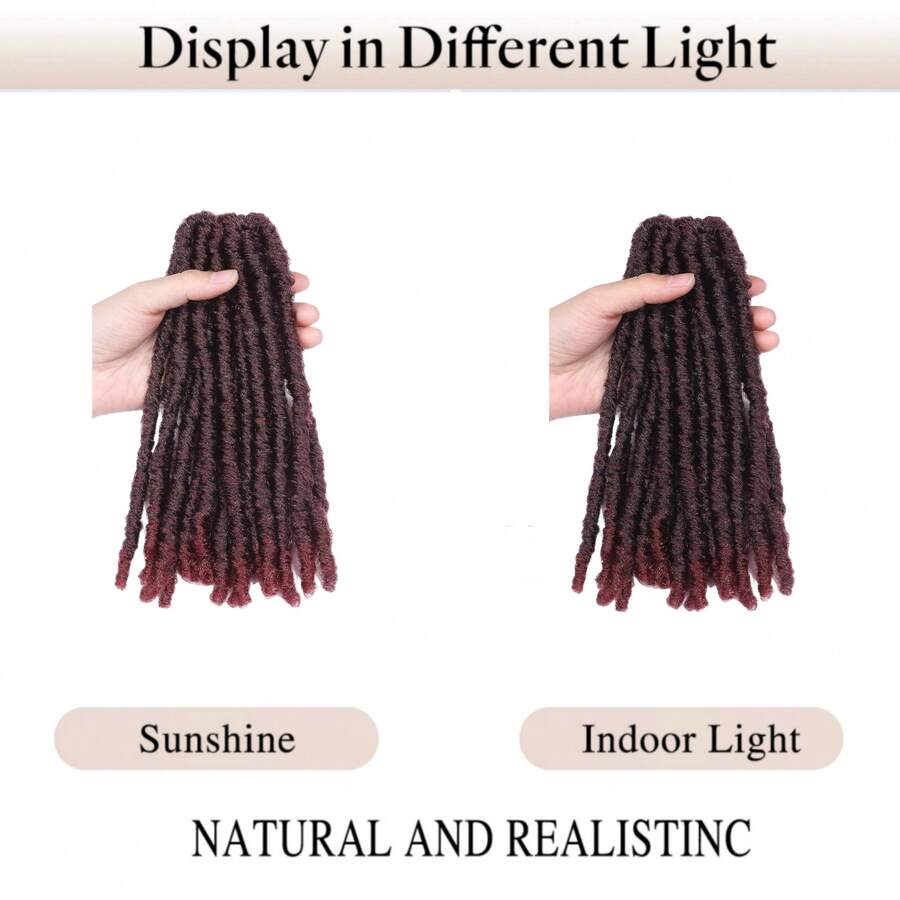1 Pack 20 Strands Crochet Hair Faux Locs Dreadlock Hair Extensions For ...