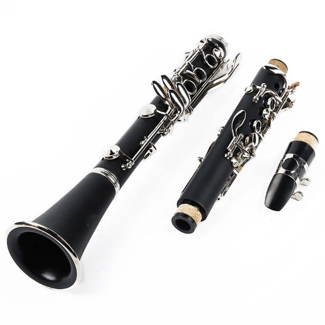 Clarinette En Si Bémol Cl-300k, Faite D'un Corps En Bois De Caoutchouc ...