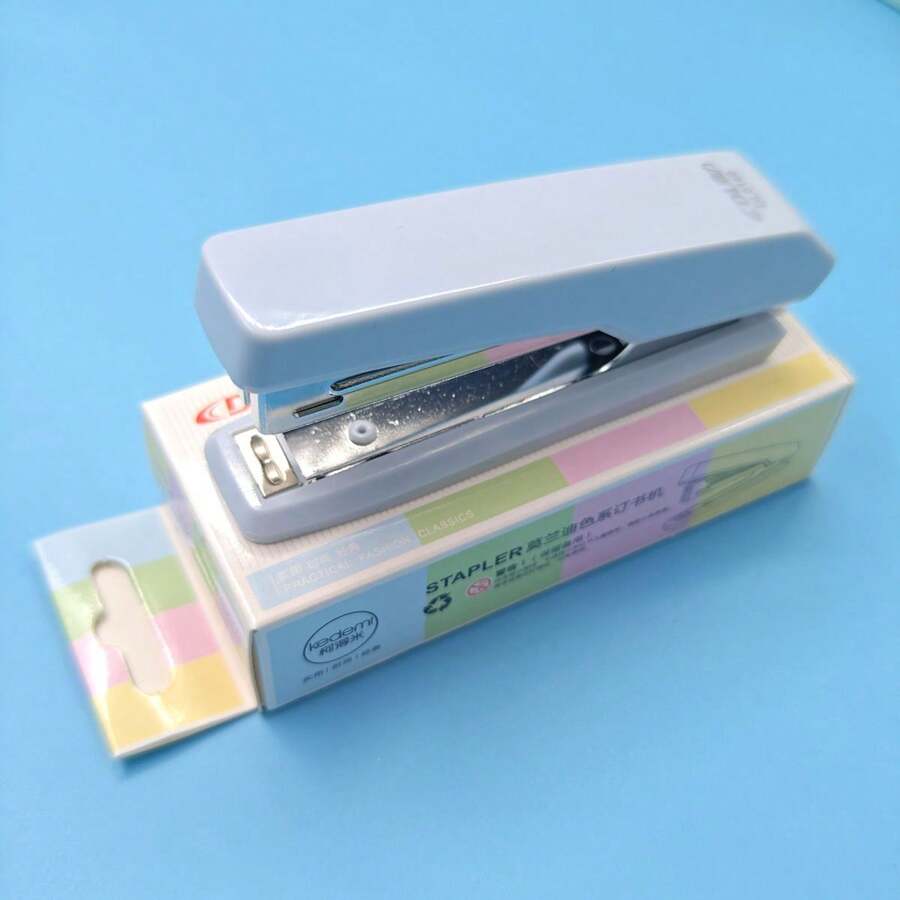 Ins Macaron Color Medium Number Stapler For Primary And Secondary ...