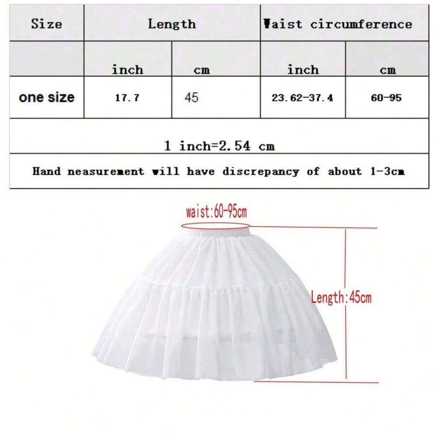 White Short Petticoats For Wedding Lolita Woman Girl Underskirt ...
