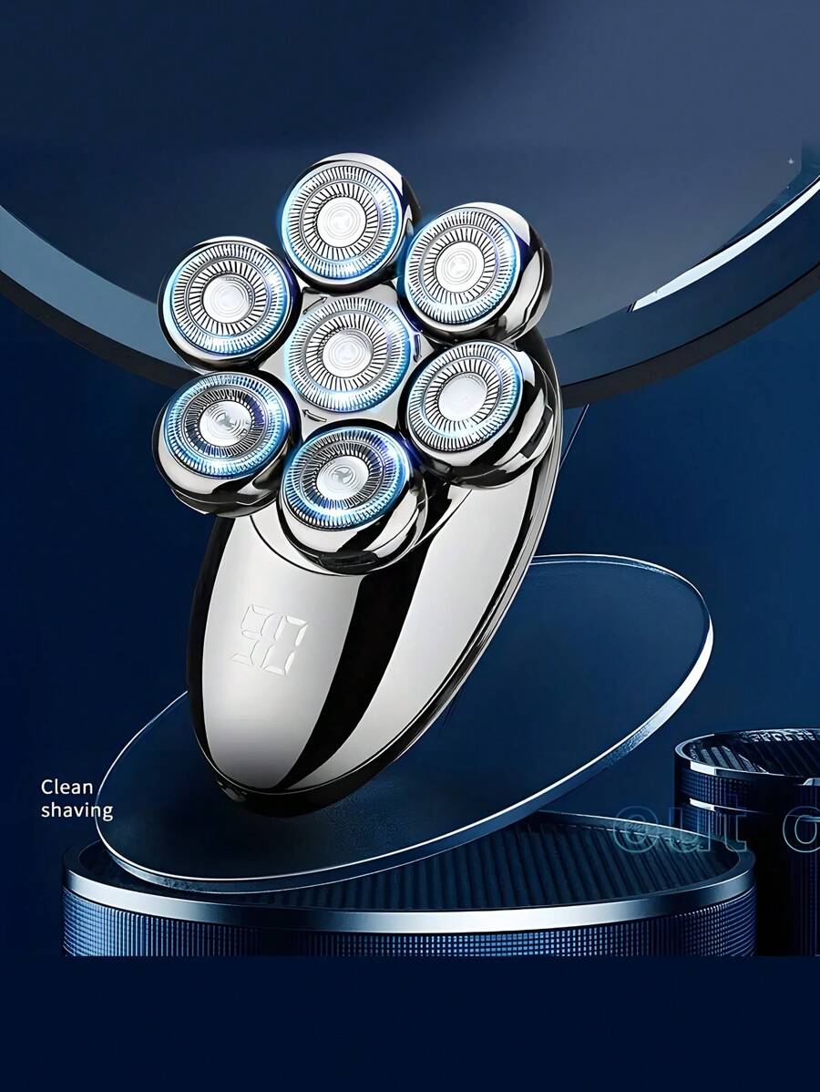 Facial Wireless Electric Shaver For Men, Portable 5-In-1 Electric Razor ...