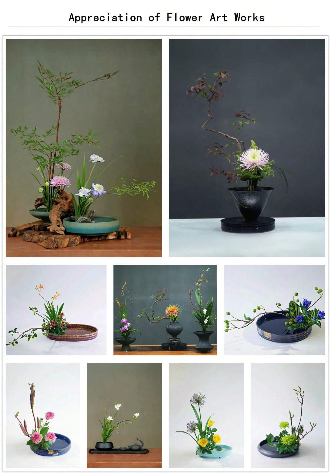 One Kenzan Flower Arranger Beautiful Shape Tantra Forming Tool, Flower ...