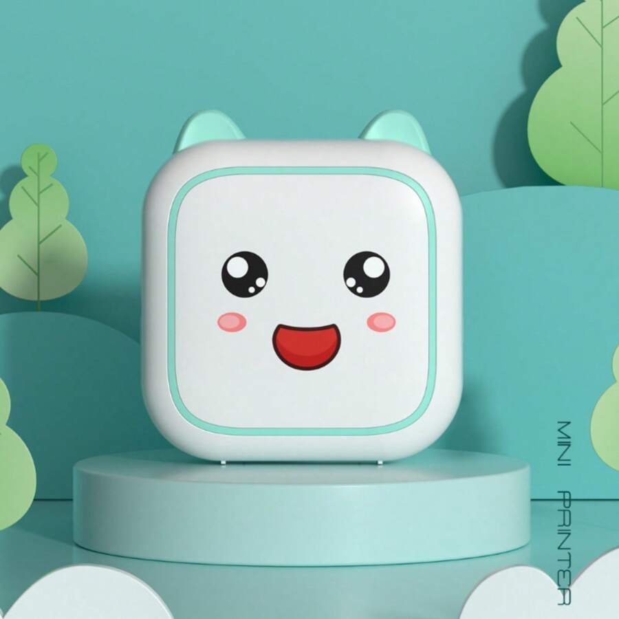 Portable Thermal Printer MINI Cute Print Photo Pocket Thermal Label ...