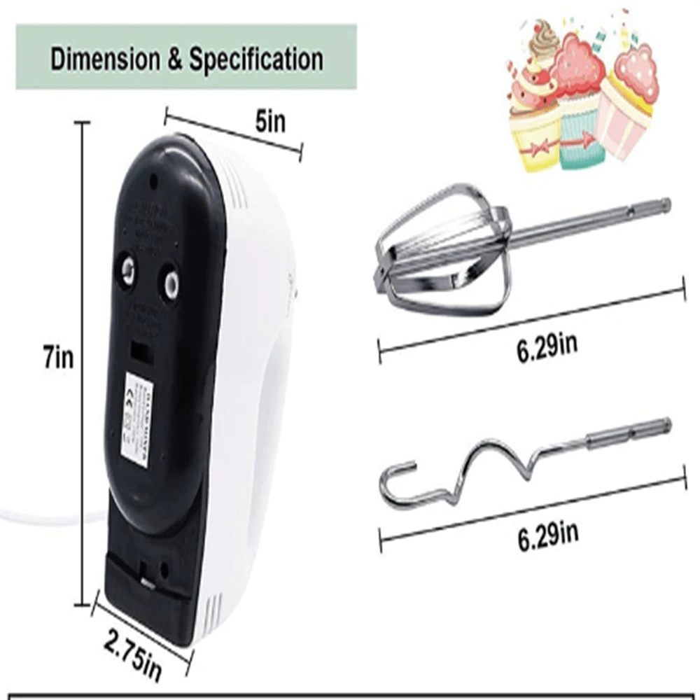 Household Handheld Egg White Cream Electric Mixer | SHEIN USA