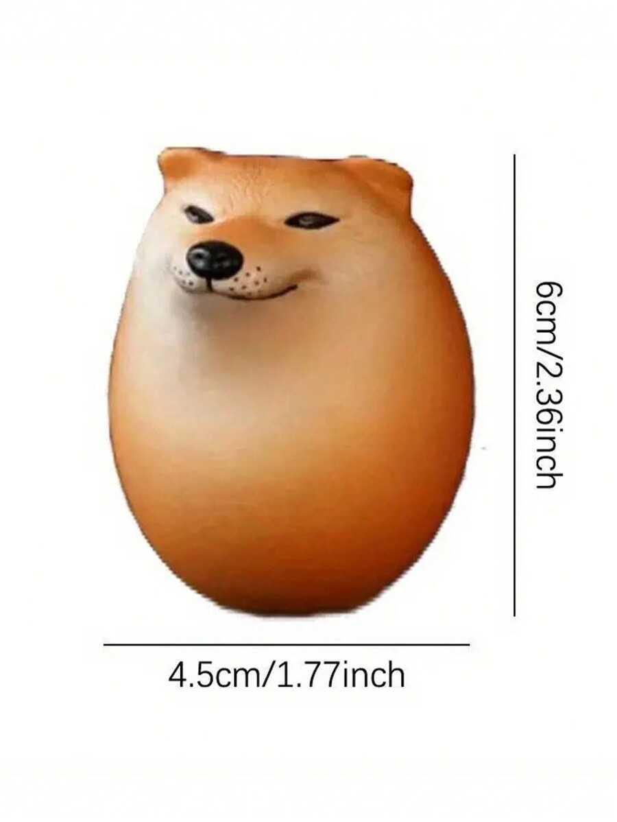 Dog Egg Pinch Slow Rebound Decompression Toy Cheems Egg Shiba Inu Dog ...