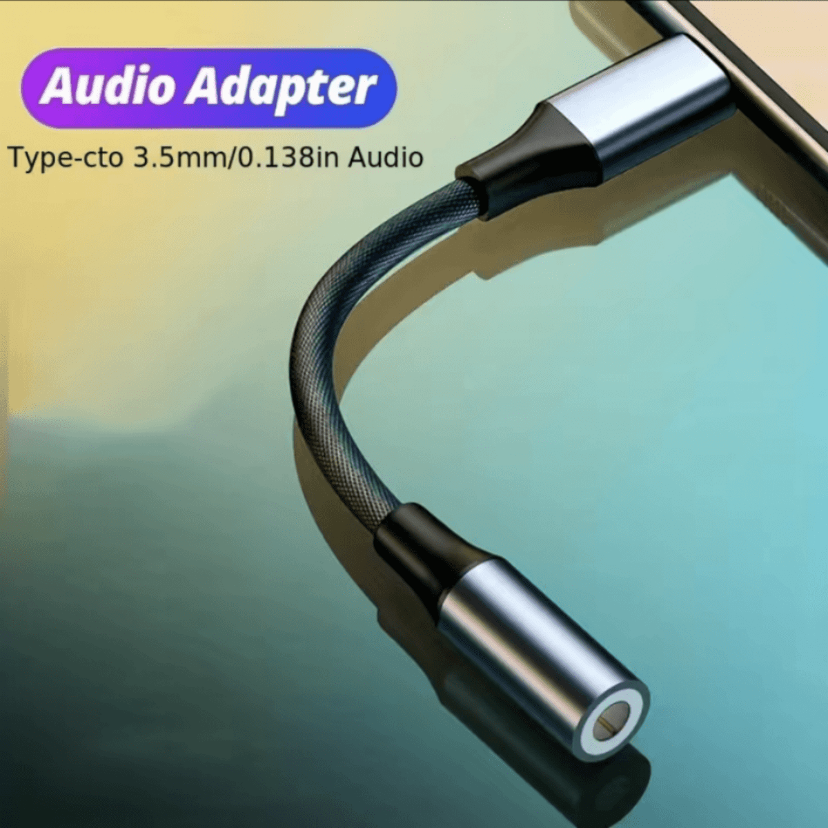 טייפ C 3 5 מגבה אודיו כבל Usb C ל 3 5 Mm מגבה תוספת מתאם טלפון אקססוריז