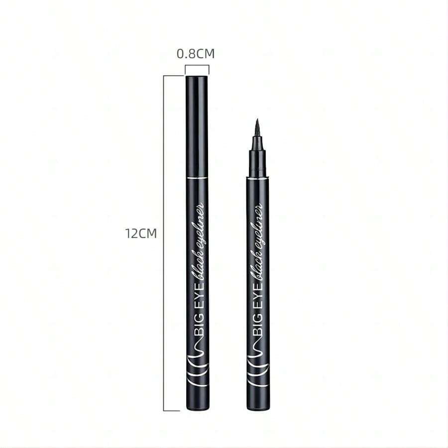 1 Liquid Eyeliner Pencil Black Waterproof Eyeliner Makeup Beauty Cosmetics Very Fine Waterproof ...