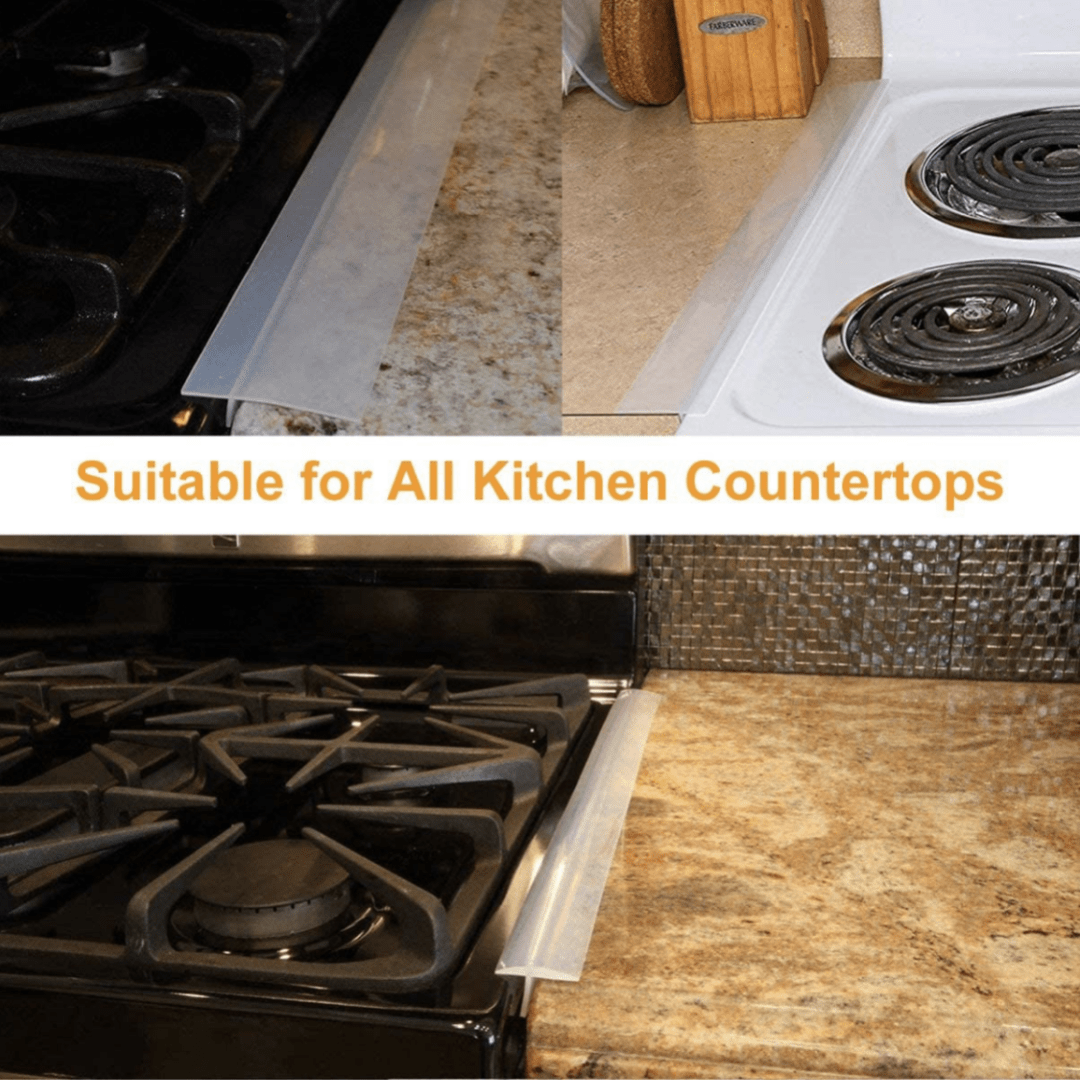 1pc Silicone Stove Gap Cover, Kitchen Counter Gap Filler, Heat ...