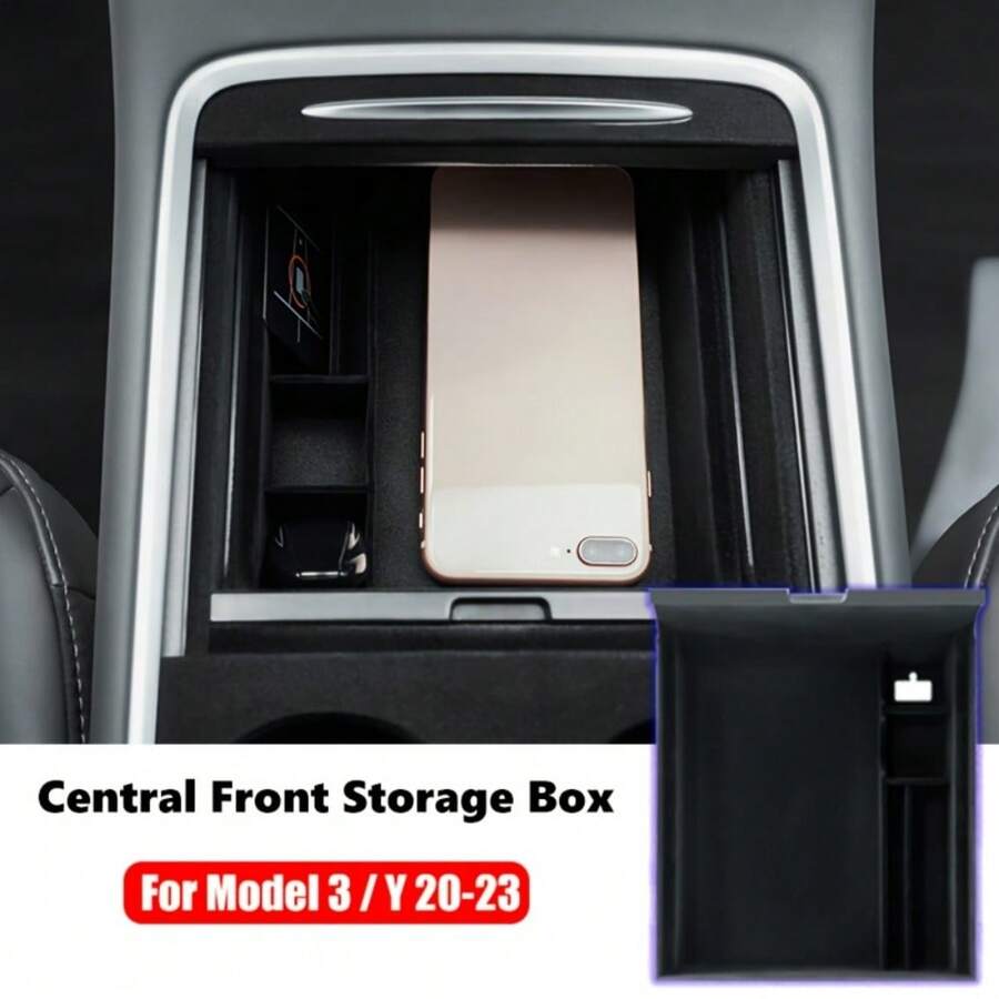 Center Console Organizer Tray Fit For Tesla For Model 3/Y 2020-2023 ...