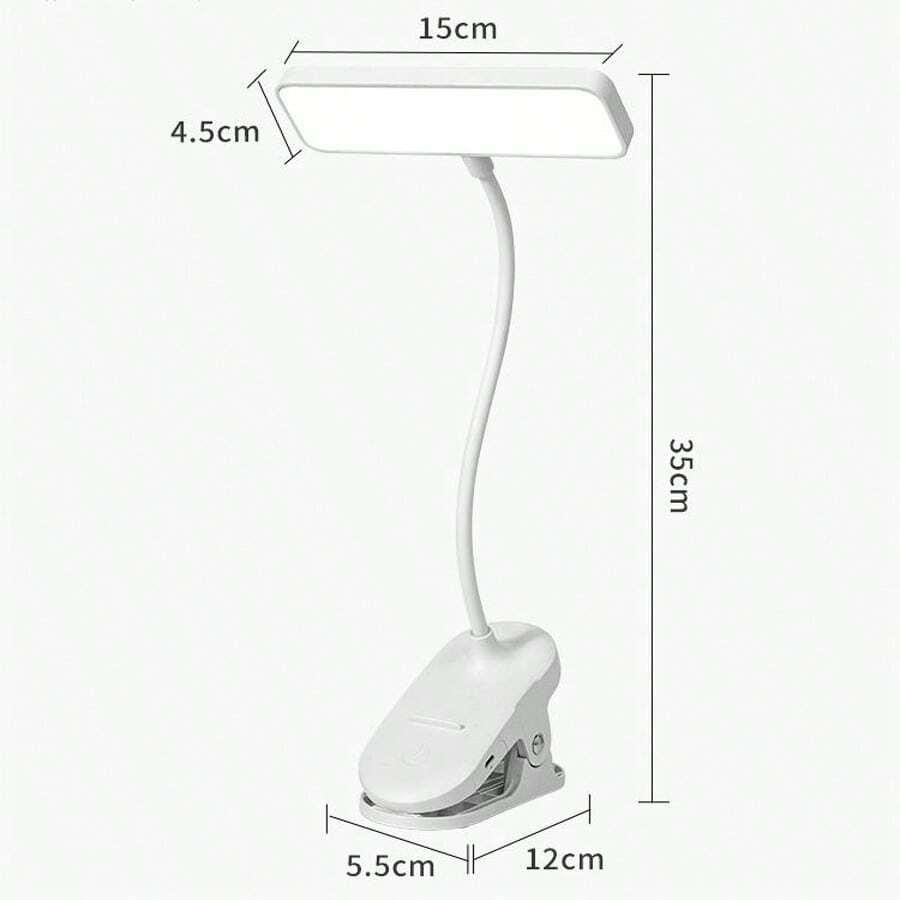 1 PC Removable Folding Clip LED Desk Lamp For Students To Learn Eye ...