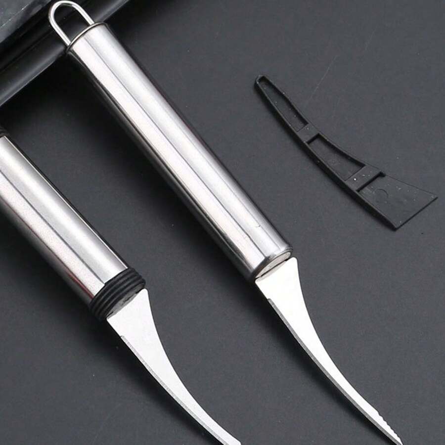A Kitchen Gadgets Stainless Steel Shrimp De-Veining Knife Household ...
