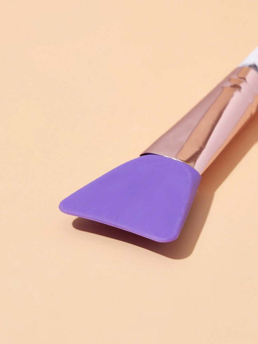 1pc New Marble Print Mask Brush And Mixing Spatula, Facial Skincare ...