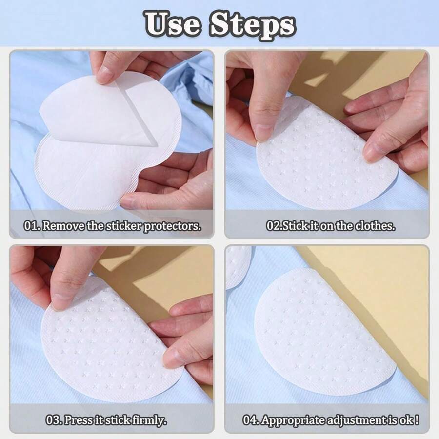 Sweat Pads - Premium Quality Fight Hyperhidrosis [10 PCS] For Men And ...