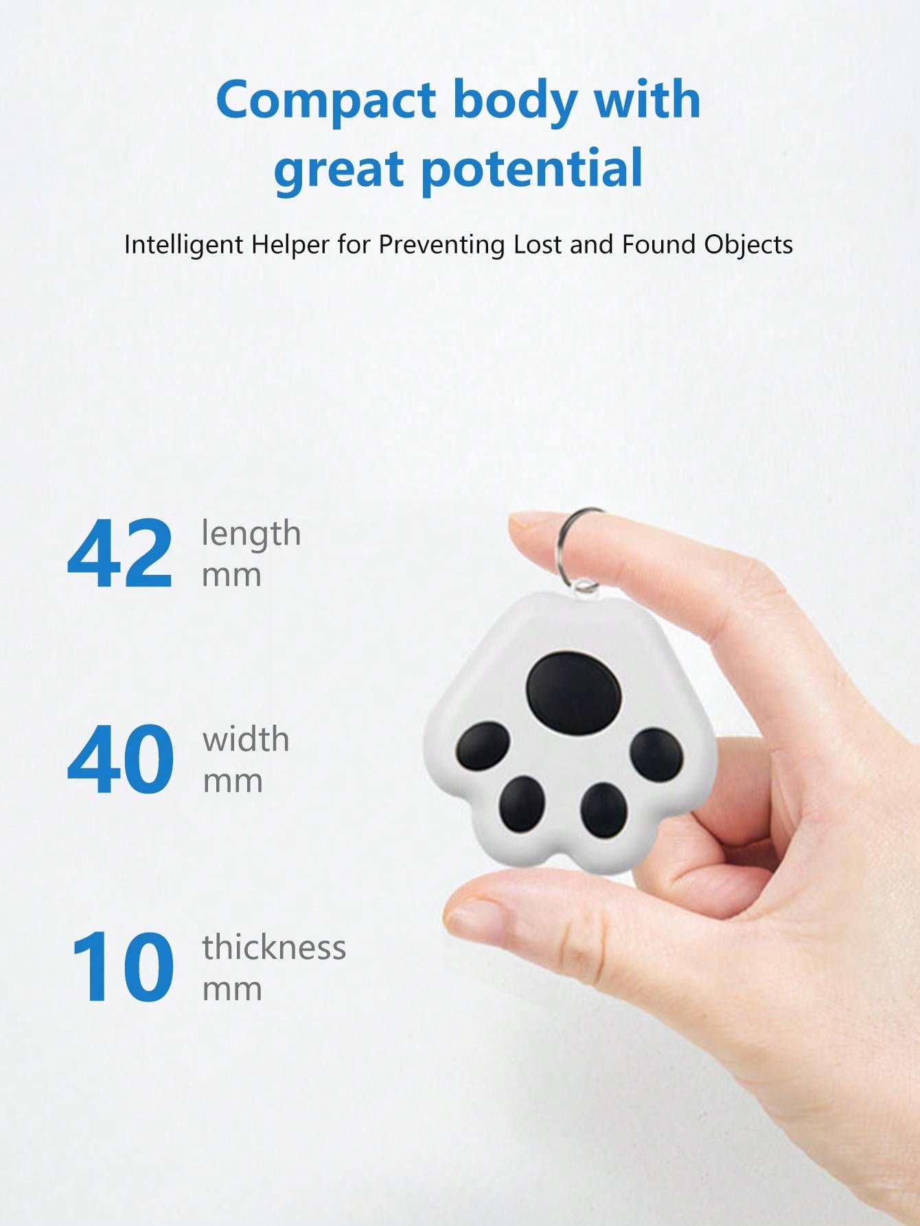 New Release Dog Paw Design Smart Anti-Lost Device, Mini & Cute Tracker ...