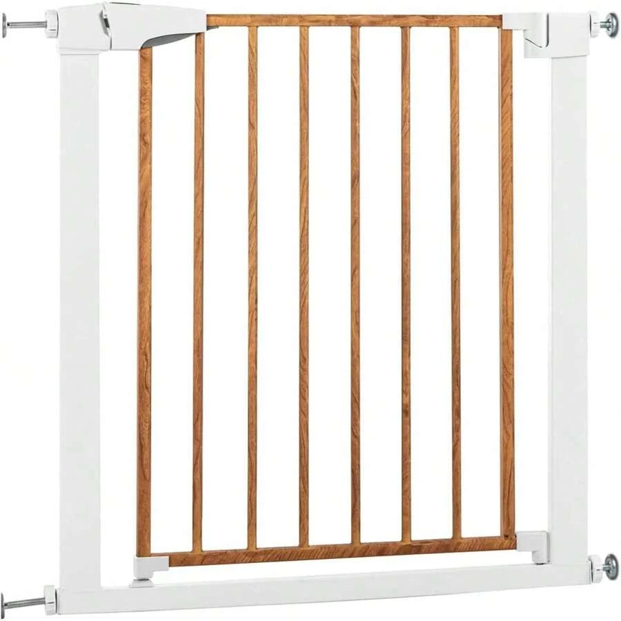 Stair Gate For Widths 75-85 Cm, Door Gate With One-Handed Opening ...