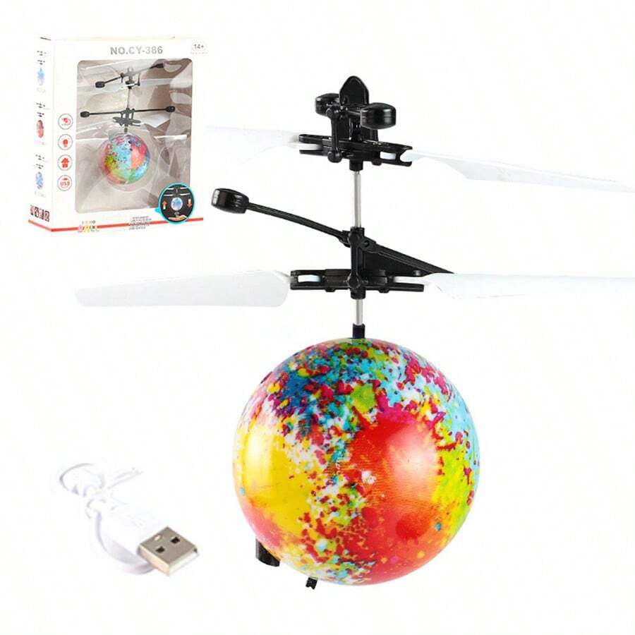 Induction Flying Ball, Spray Painted Colorful Ball, Amusing Hovering ...