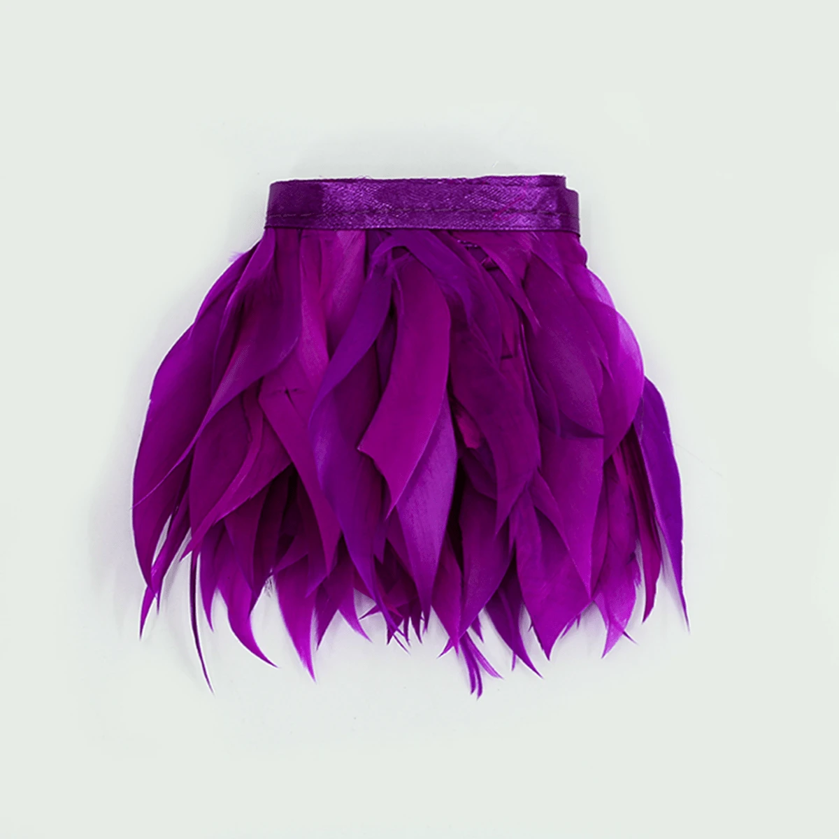 1 Meter=1 Piece In-Stock Goose Feather With Shredded Fabric Edge ...