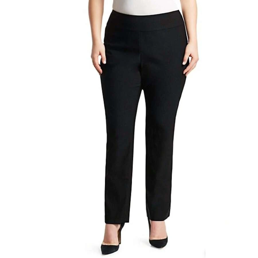 NIC+ZOE NIC+ZOE Wonderstretch Pant - Plus In Black | SHEIN USA