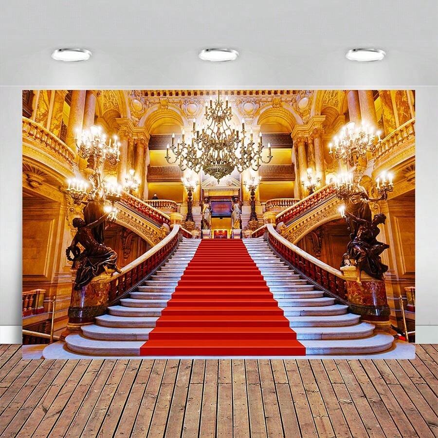 Ballroom Backdrop Castle Palace Background For Girl Princess Party ...