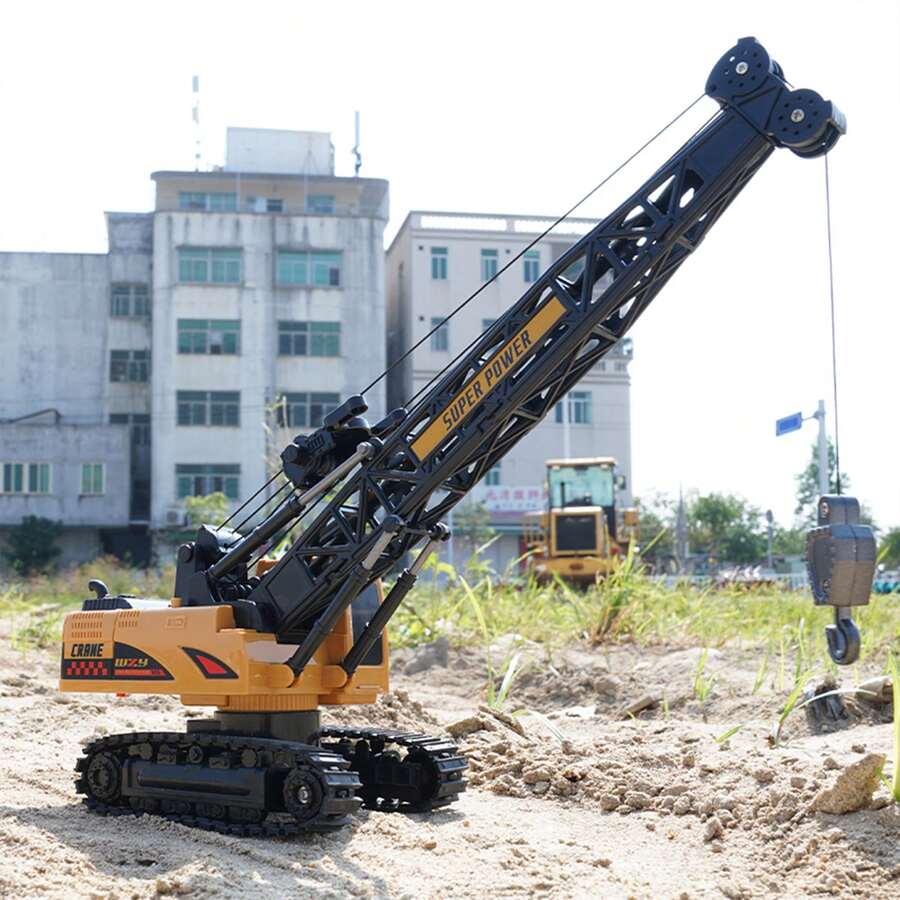 8 Channel Remote Control Crane Toy,Proffesional Series,1:14 Scale ...