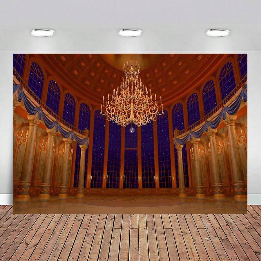 Ballroom Backdrop Castle Palace Background For Party Magnificent ...