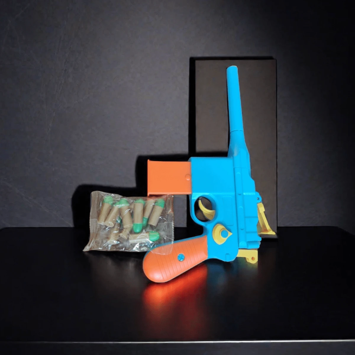 Ejection Shell Soft Bouncing Toy Gun, Mauser Style Outdoor Interactive ...