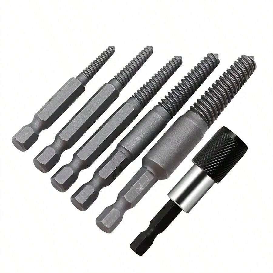 1 Set Hexagonal Handle Screw Extractor, Screw Sliding Tooth Removal ...