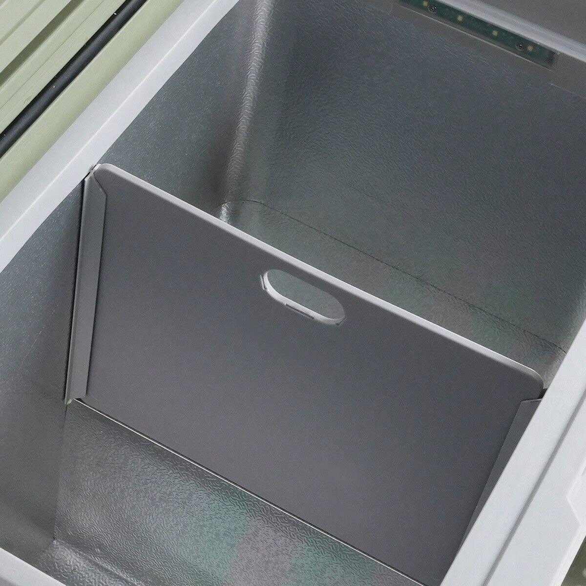 DC DICLASSE Portable Cooler 52 Quart Car Refrigerator Freezer Dual Zone ...