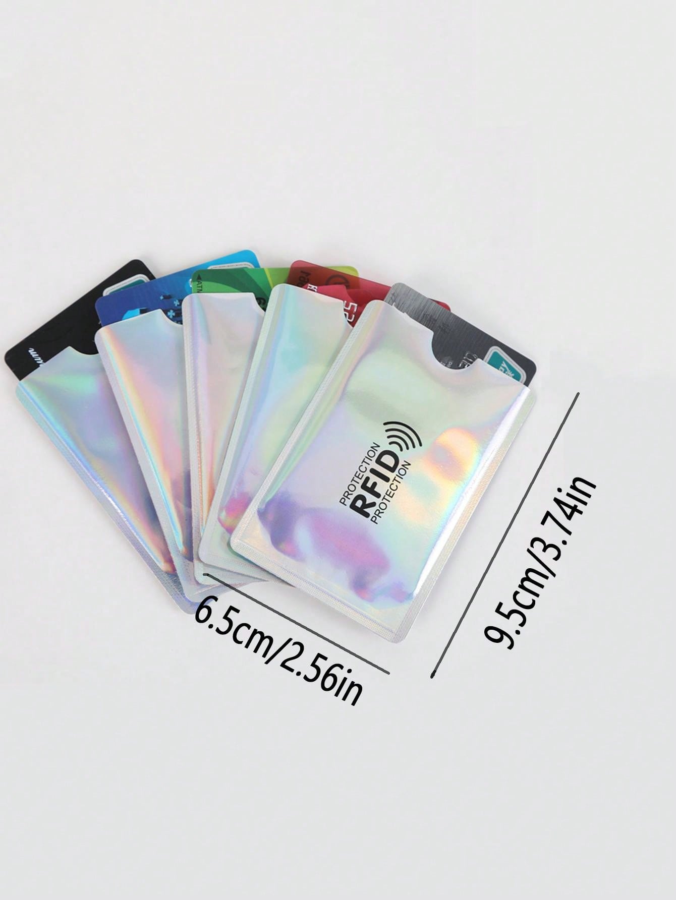 10pcs Aluminium Smart Anti Theft RFID Blocking Sleeves , Advanced ...