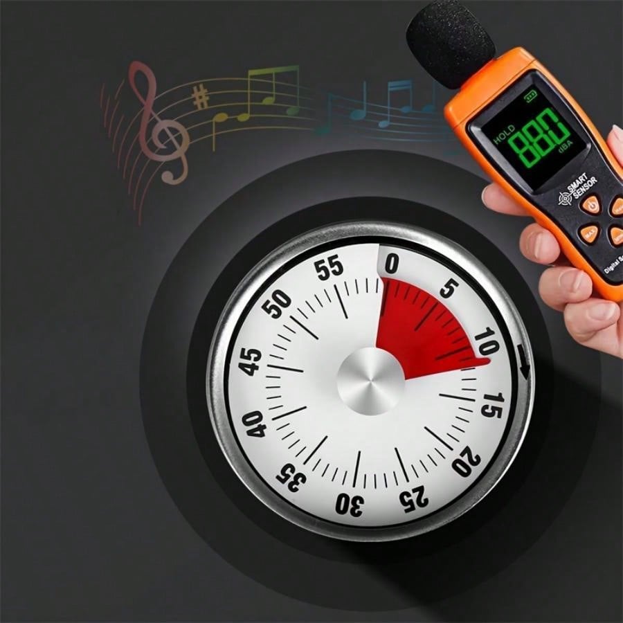 Basical Mechanical And Magnetic Timer, Adjustable From 1 To 59 Minutes ...