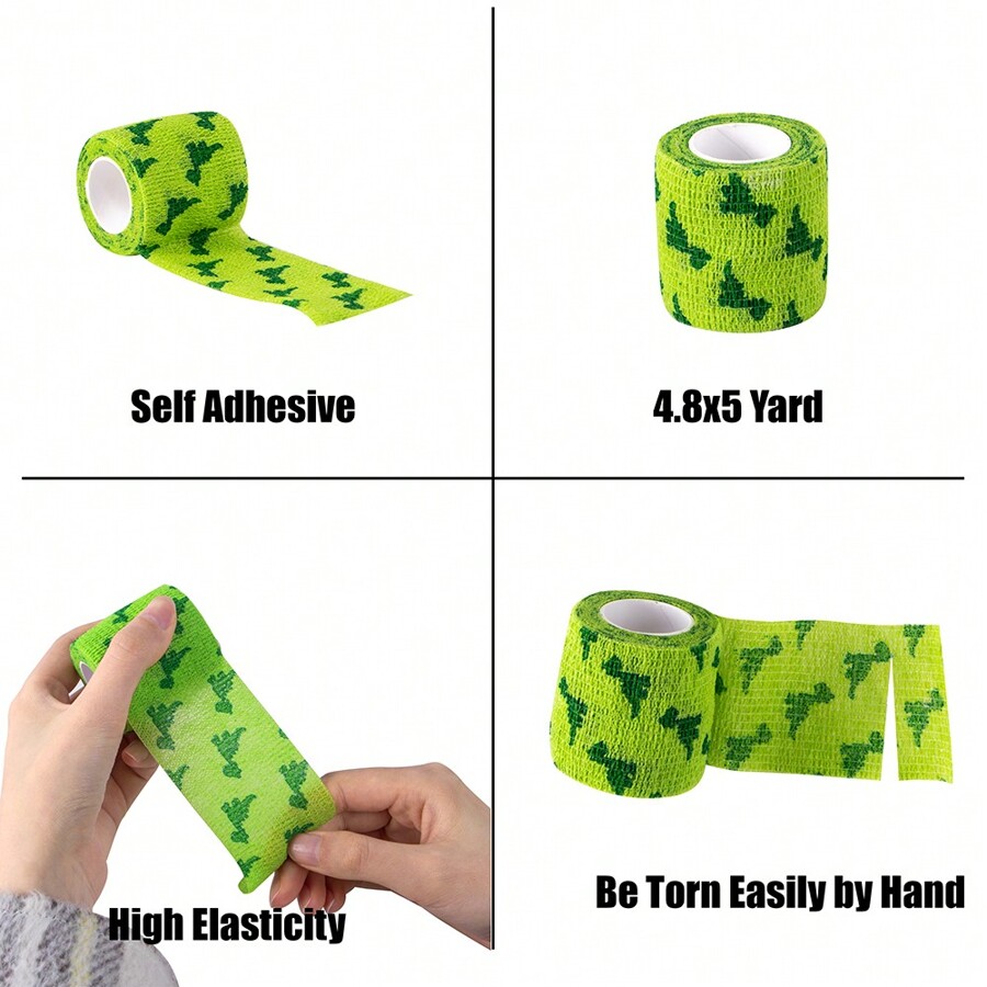 12pcs Colored Bandage Tattoos Grip Tape Wraps Bundle Non-Woven ...