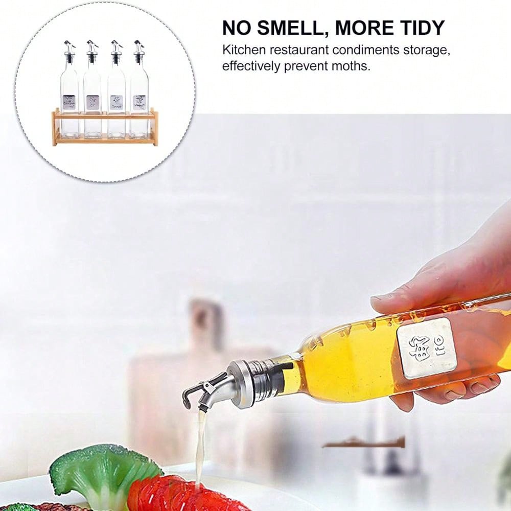 Juego De 5 Piezas De Botellas Dispensadoras De Aceite De Oliva, Botella Dispensadora De Aceite ...