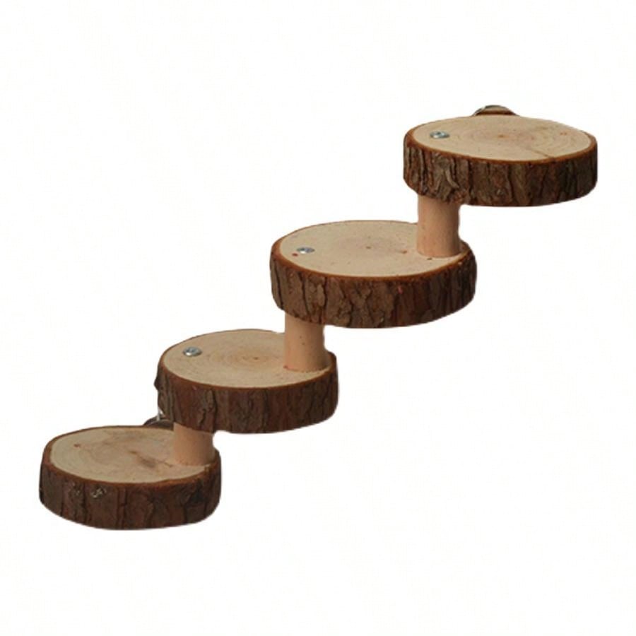 Hamster Toy Squirrel Playing With Apple, Wooden Branches, Forks ...