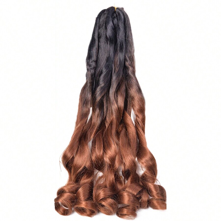 French Curly Braiding Hair 24 Inch Curly Braiding Hair Pre Stretched
