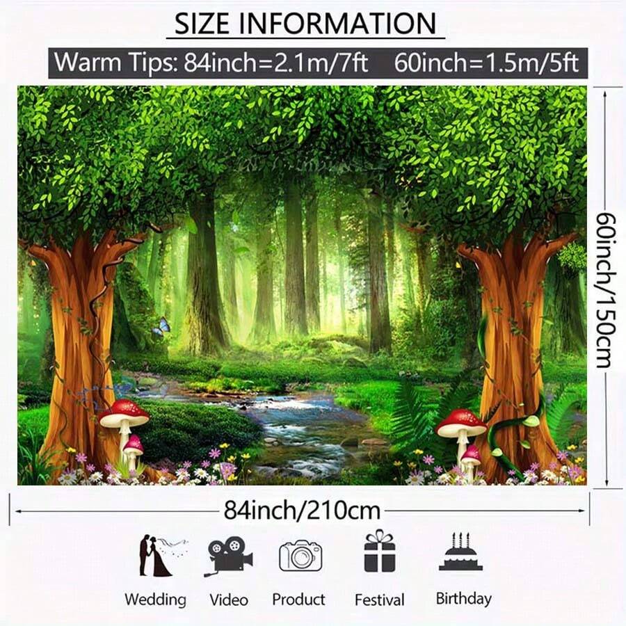 Tropical Jungle Rain Forest Palms Tree Green Natural Scenic Photo ...