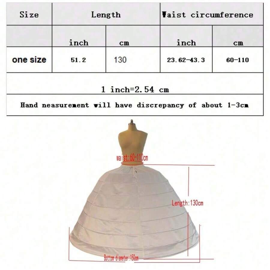 Plus-Sized Bride Wedding Dress Crinoline Dress Costume 8 Steel Pannier ...