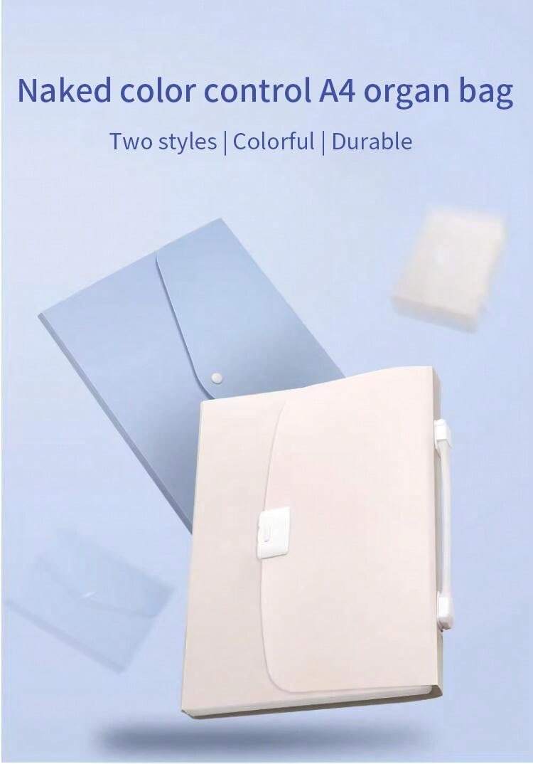 Accordion Style Handheld Briefcase, A4 Exam Paper Folder, Multi-Layer ...