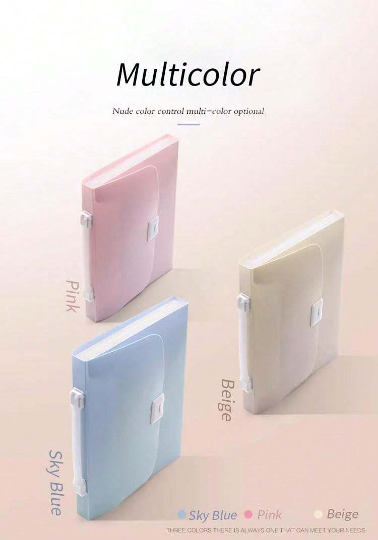 Accordion Style Handheld Briefcase, A4 Exam Paper Folder, Multi-Layer ...