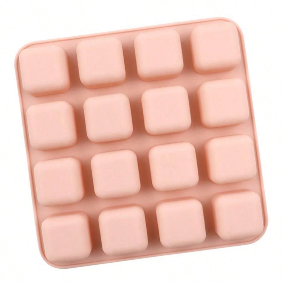 One Piece Of Blues Spot 16 Consecutive Small Square Ice Grid Silicone ...