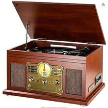 DIGITNOW HiFi Record Player Bluetooth USB, Record Player With Speaker ...