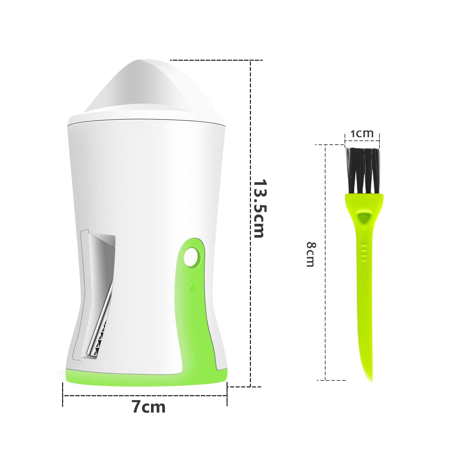 Multifunctional Green Vegetable Slicer, Spiralizer, Quick Chopper With ...