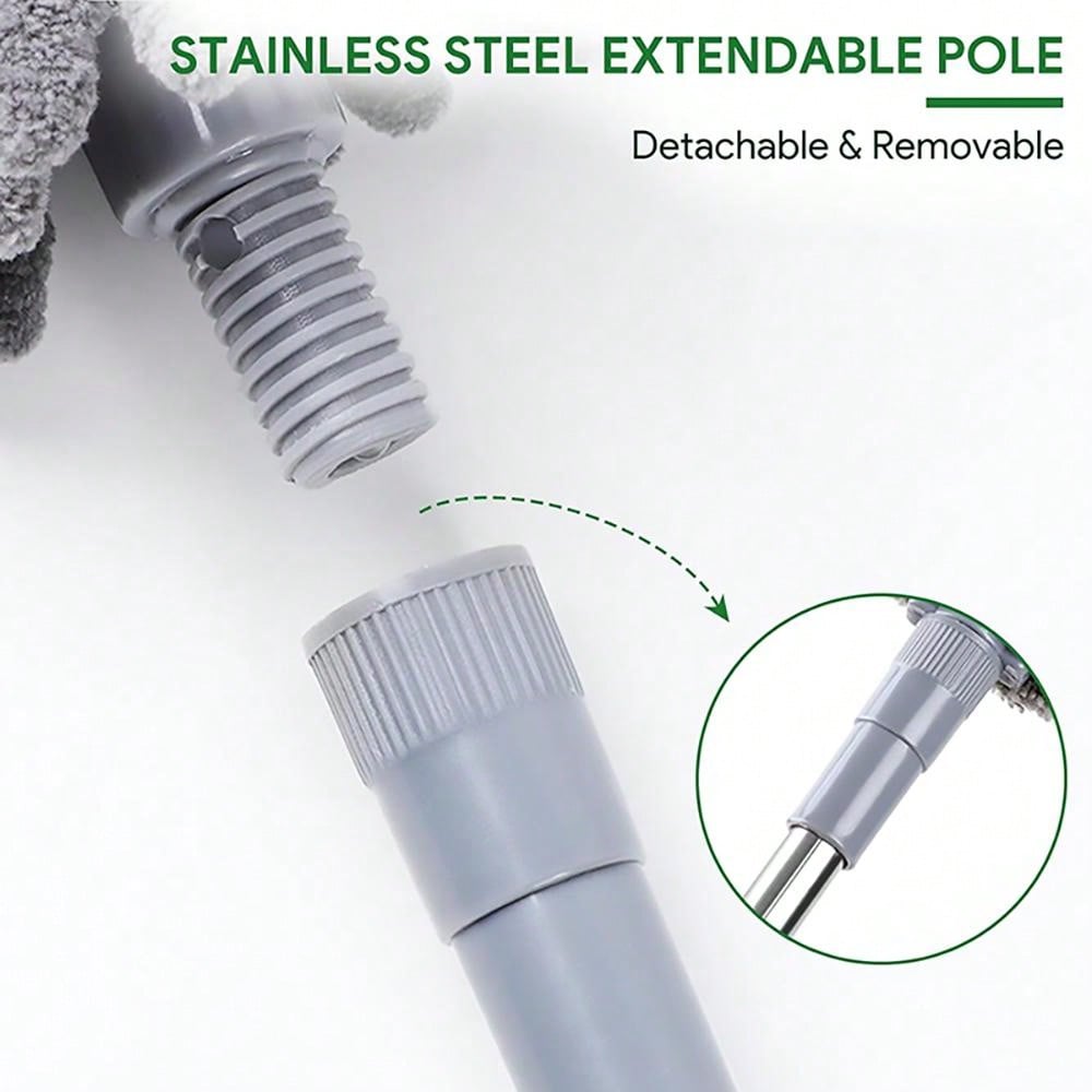 Feather Duster For Cleaning Extendable Dusters 30-100 Inch Telescopic ...