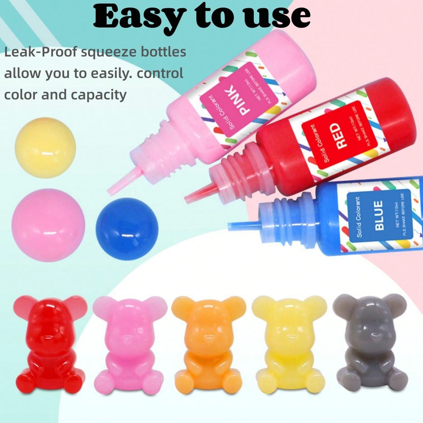 Epoxy Resin Pigment - Macaron 16 Solid Colors Epoxy Resin Color Pigment ...