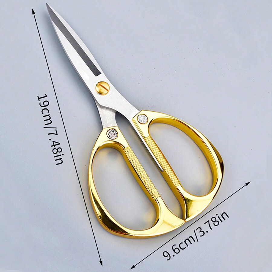 Heavy-Duty Stainless Steel Kitchen Scissors - All-Purpose Shears With ...