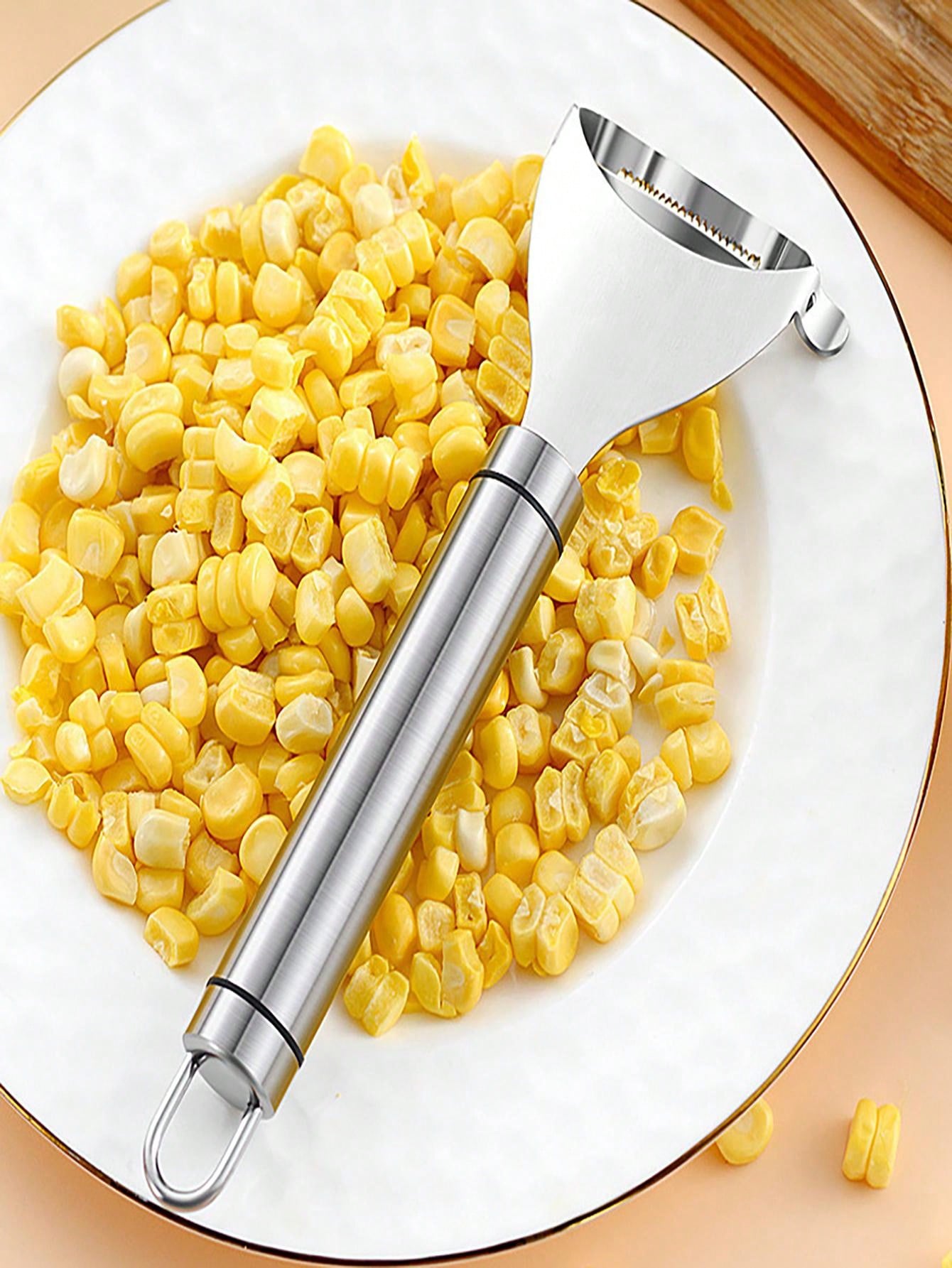 1pc Stainless Steel Corn Peeler, Corn Stripper, Simple Kitchen Tool For ...