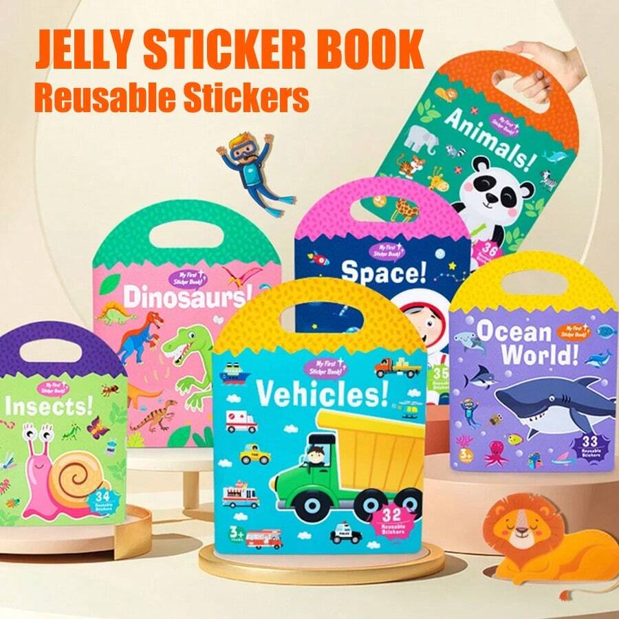 Early Childhood Education Scene Sticker Book Focus Cultivation Quiet ...