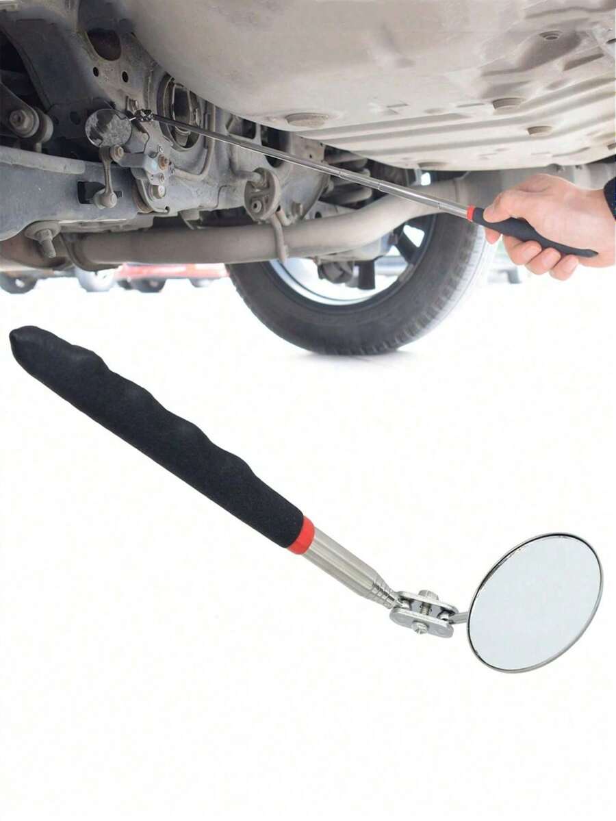 Black Universal Telescoping Extendable Folding Vehicle Under Car ...