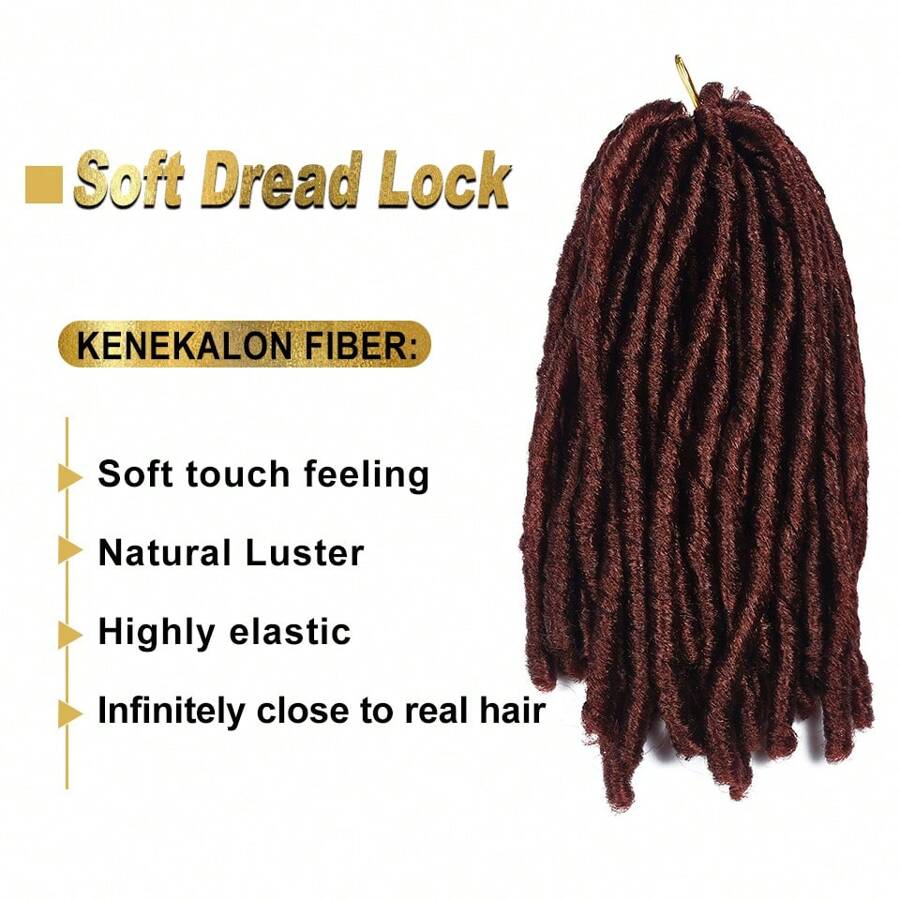 Imported Fiber Soft Dreadlocks Braids Weave Pictures, Soft Faux Locs ...
